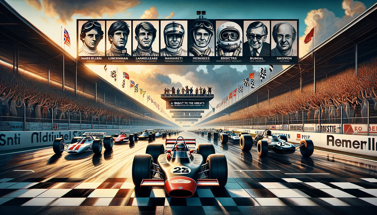 The Legends of FORMULA ONE: A Tribute to Iconic Racers – Mahtgician ...