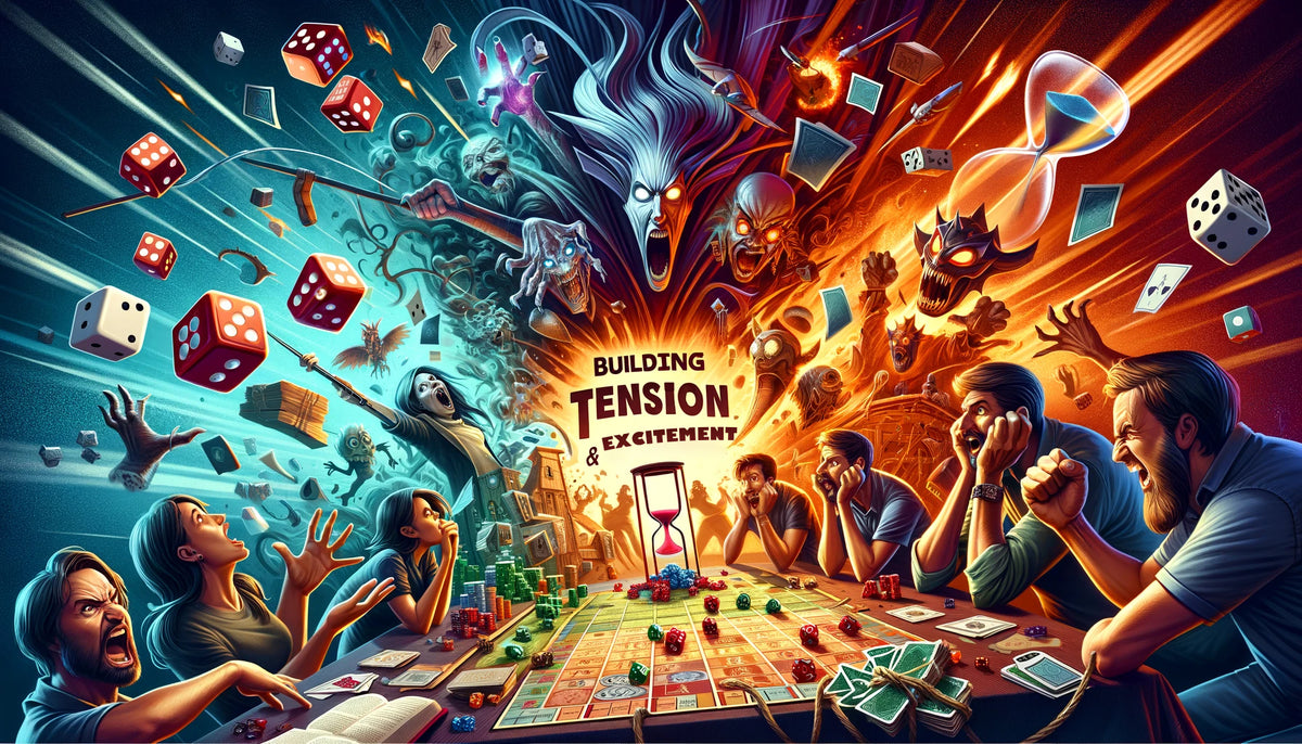 Building Tension and Excitement in Game Play – Mahtgician Games, LLC